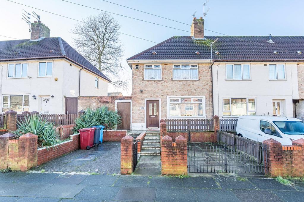 Fairclough Road, Huyton, Merseyside 3 bed end of terrace house - £140,000