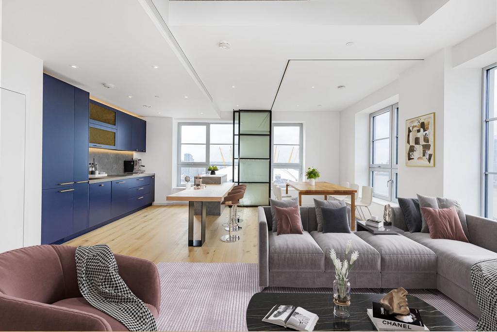 Douglas Tower, Goodluck Hope, E14 2 bed apartment for sale - £895,000