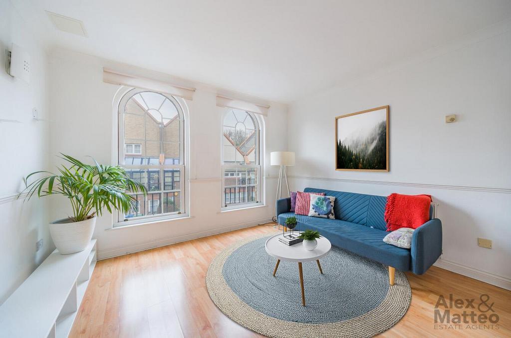 Edward Square, Rotherhithe, SE16 1 bed flat - £1,600 pcm (£369 pw)