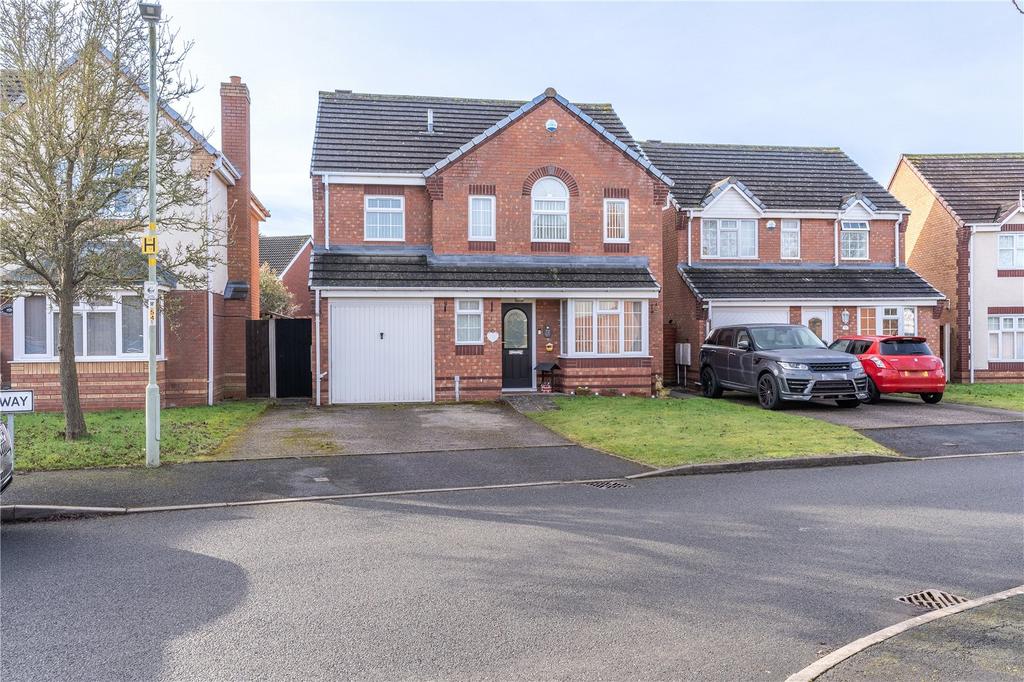 Warwick Way, Leegomery, Telford... 4 bed detached house - £350,000