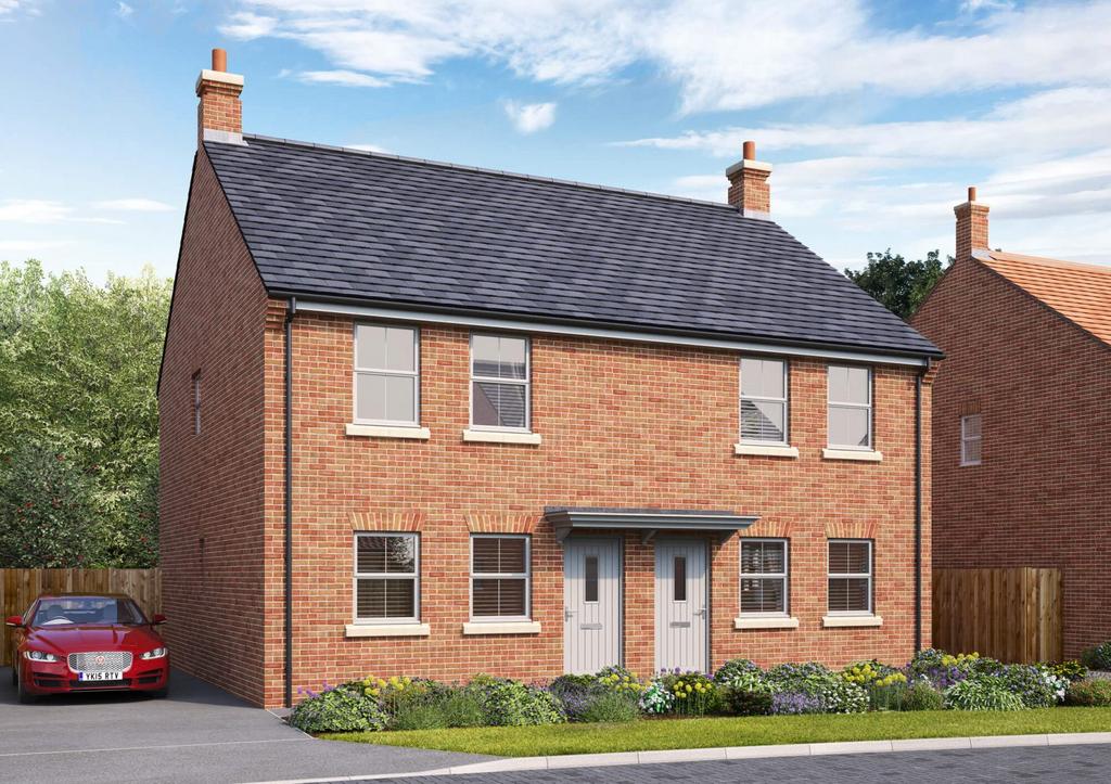 Plot 90 & 91, Filey at Deira Park... 3 bed semi-detached house for sale ...