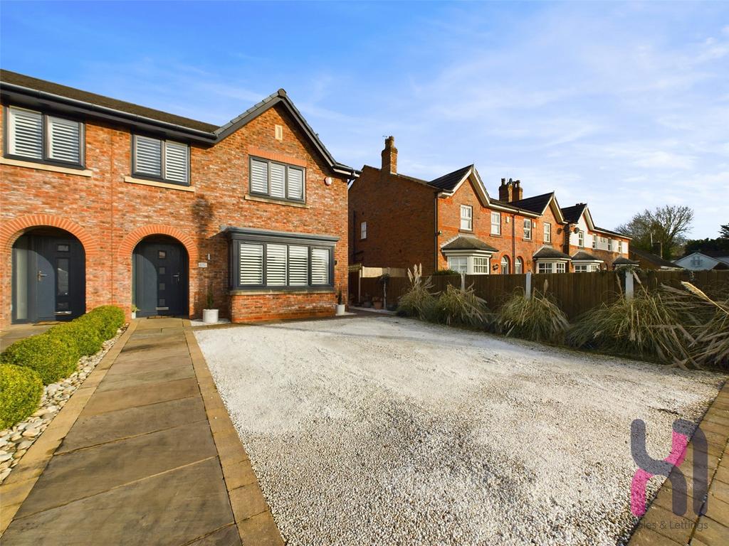Cumber Lane, Wilmslow, Cheshire East... 4 bed semi-detached house for ...