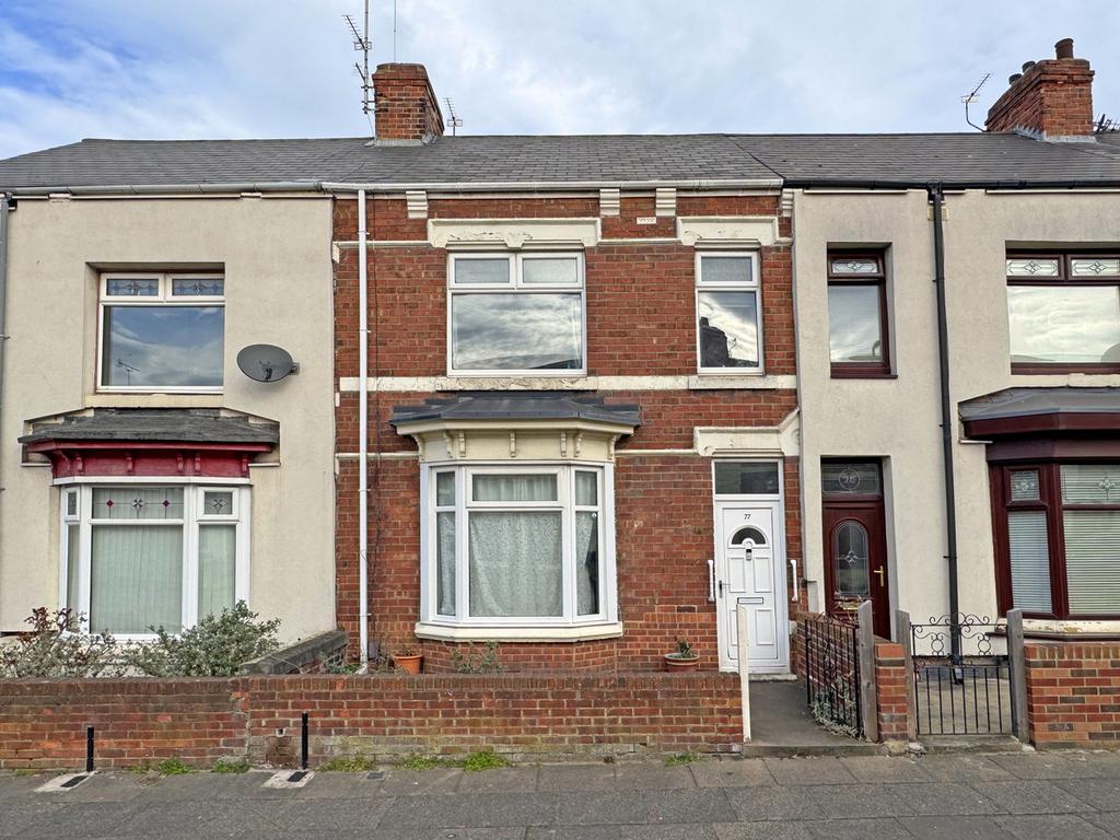 Brougham Terrace, Hartlepool, TS24 8 3 bed terraced house for sale - £ ...