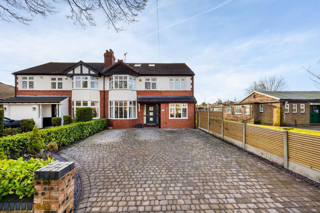 Woodbourne Road, Sale M33 5 bed semi-detached house for sale - £875,000
