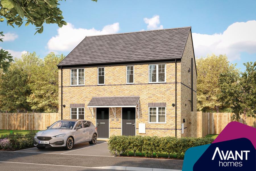 Plot 4 at Lawrence Point Lynncroft... 2 bed semi-detached house - £200,000