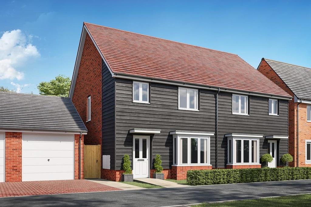 The Byford Special - Plot 538 at... 3 bed semi-detached house - £405,000