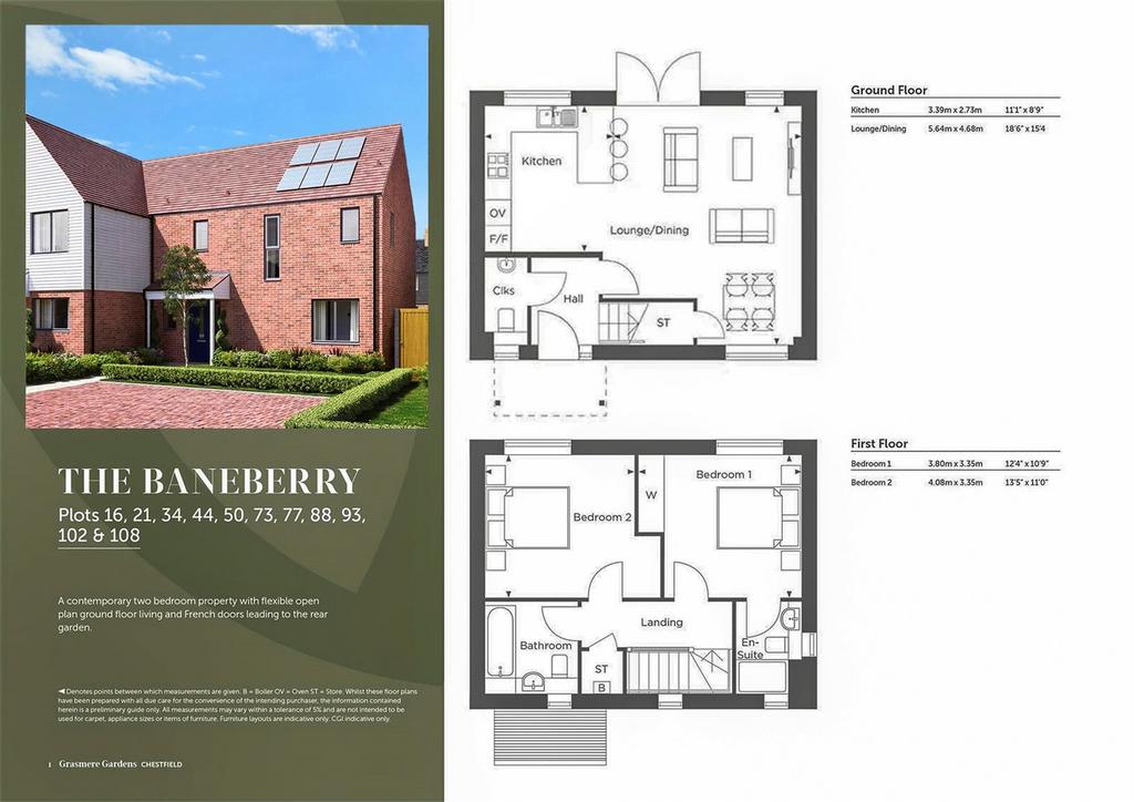 Bermuda Road, Grasmere Gardens (Phase... 2 bed semi-detached house for sale - £365,000