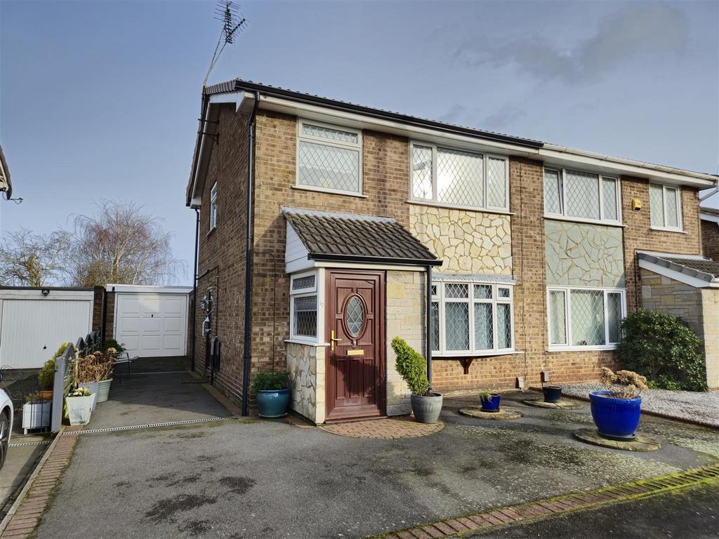 Tithe Close, Thringstone LE67 3 bed semi-detached house for sale - £230,000