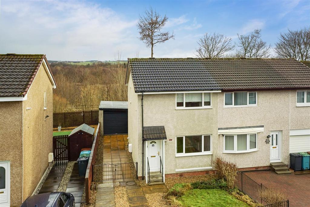 Ayr Drive, Airdrie ML6 2 bed semi-detached house for sale - £137,000