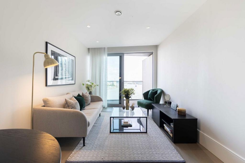 Cutter Lane, London SE10 1 bed flat to rent - £2,350 pcm (£542 pw)