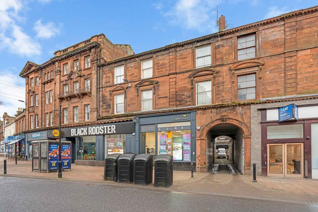 High Street, Ayr, KA7 1 bed flat - £60,000
