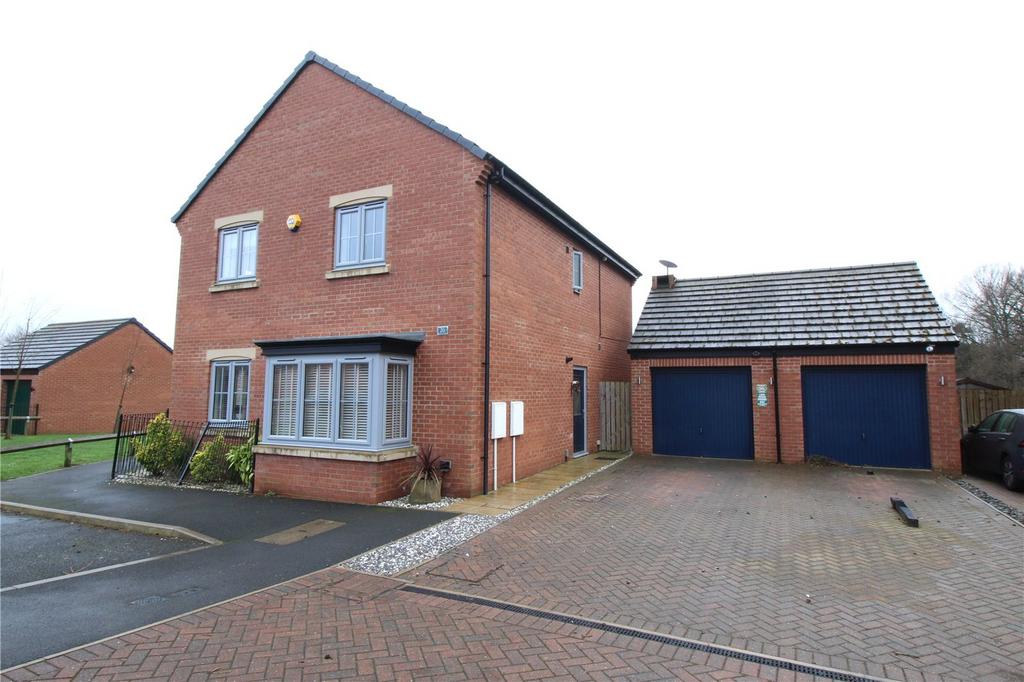 Spindleberry Way, School Aycliffe... 4 bed detached house for sale - £ ...