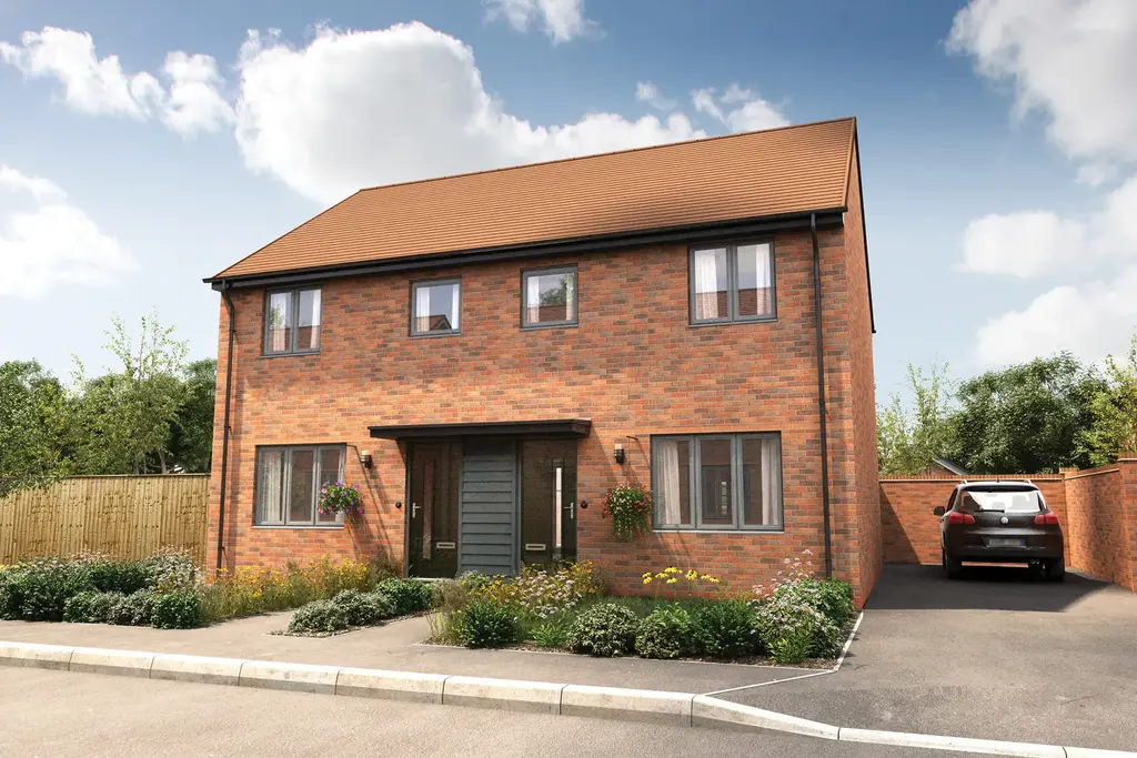 Plot 366, The Grovier at Harlestone... 3 bed semi-detached house - £300,000