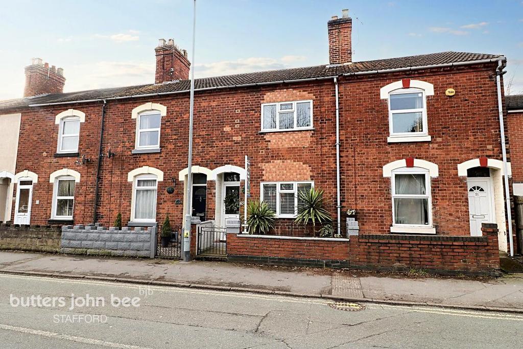 Marston Road, Stafford 2 bed terraced house for sale - £160,000