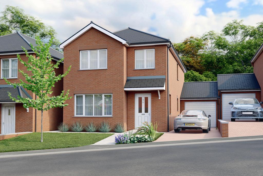 Plot 24 Broadweavers Close... 4 bed link detached house for sale - £395,000