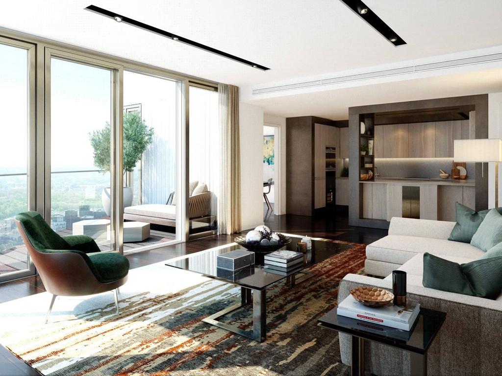 One Park Drive, Canary Wharf, E14 2 bed apartment - £1,410,000