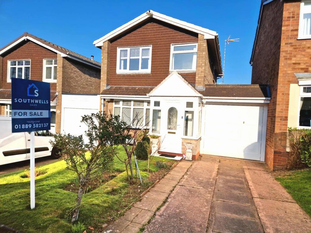 Delafield Way, Rugeley, WS15 2YF 3 bed detached house - £242,000