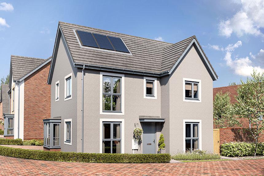 Plot 195, The Evergreen at Coggeshall... 3 bed detached house - £419,995