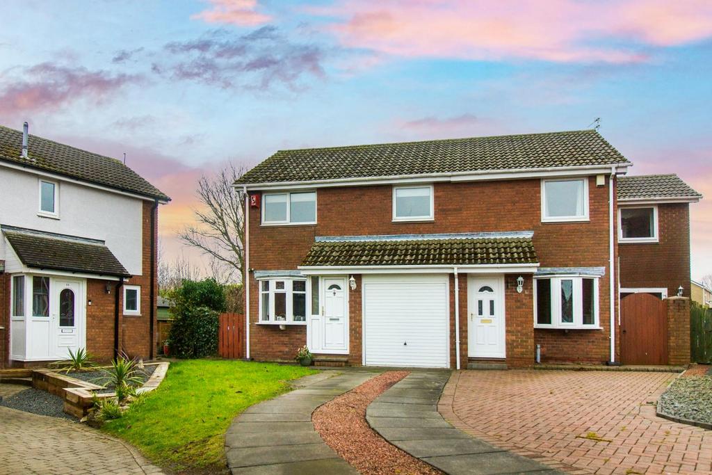 Callaly Close, Pegswood, Morpeth 3 bed semi-detached house for sale - £ ...