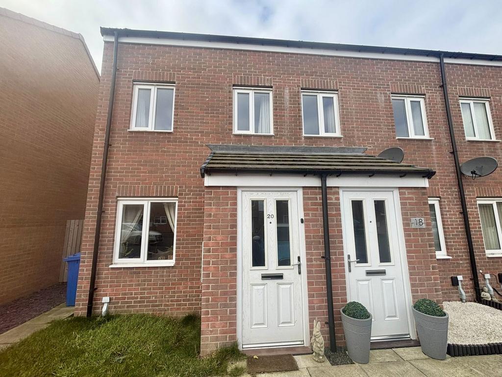 Ford Crescent, Amble, Morpeth... 3 bed semi-detached house for sale - £ ...