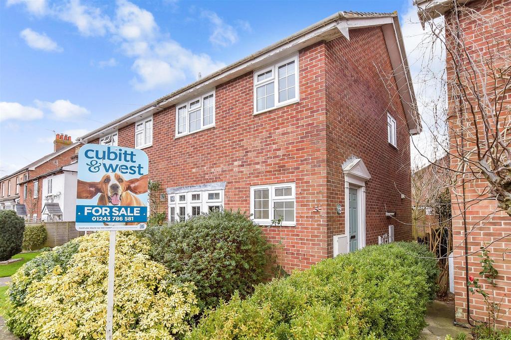 Whyke Road, Chichester, West Sussex 3 bed semi-detached house - £400,000