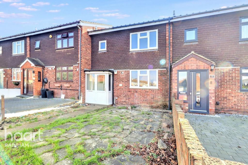 Theydon Gardens, Rainham, RM13 7TU 3 bed terraced house for sale - £375,000