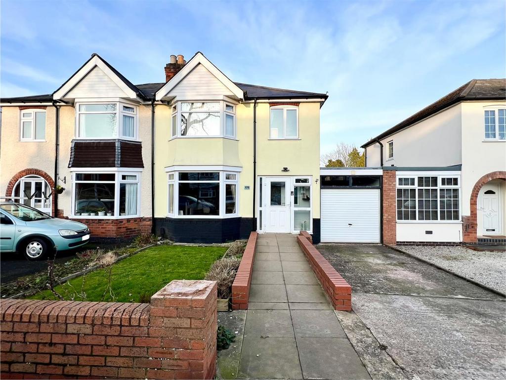 Longmore Road, Shirley, Solihull 3 bed semi-detached house for sale - £ ...