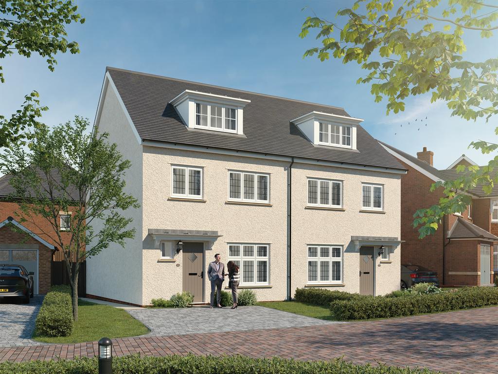 Swettenham at Woodlands, Round Hill... 3 bed semi-detached house - £381,000