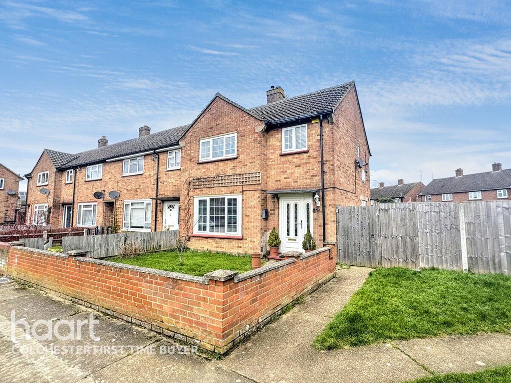 Terling Close, Colchester 3 bed end of terrace house - £280,000
