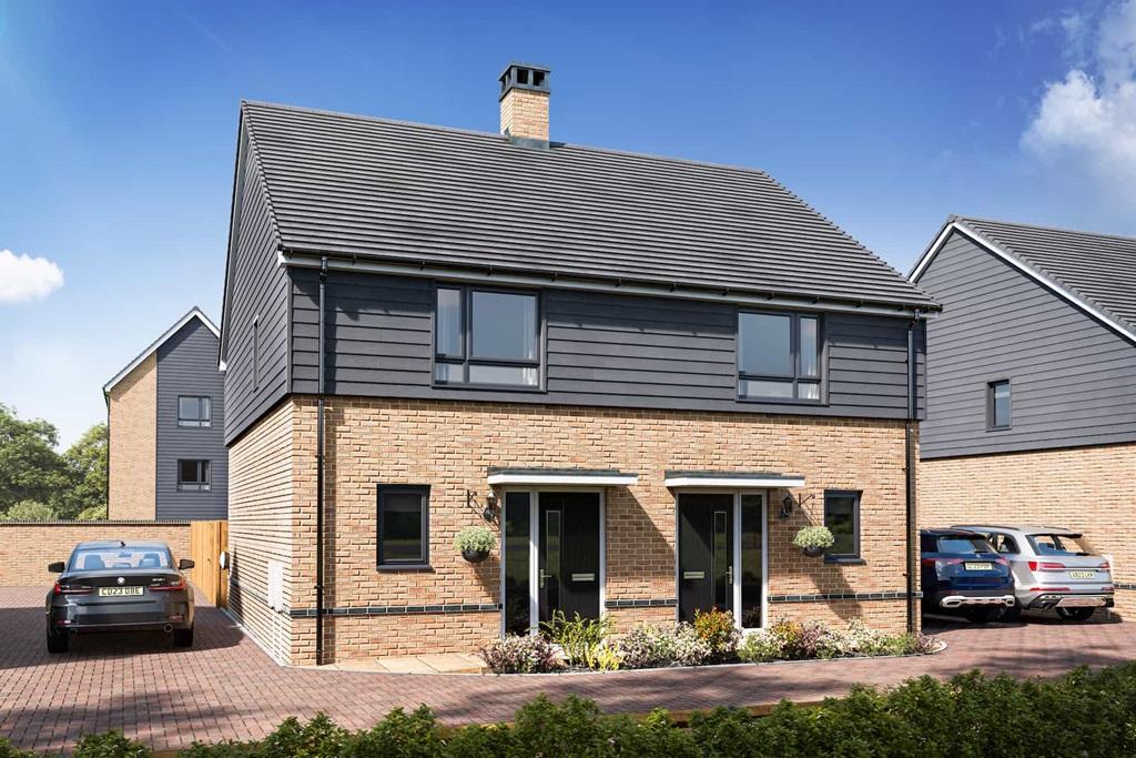 The Beaford - Plot 24 at Wyvern... 2 bed semi-detached house - £299,995