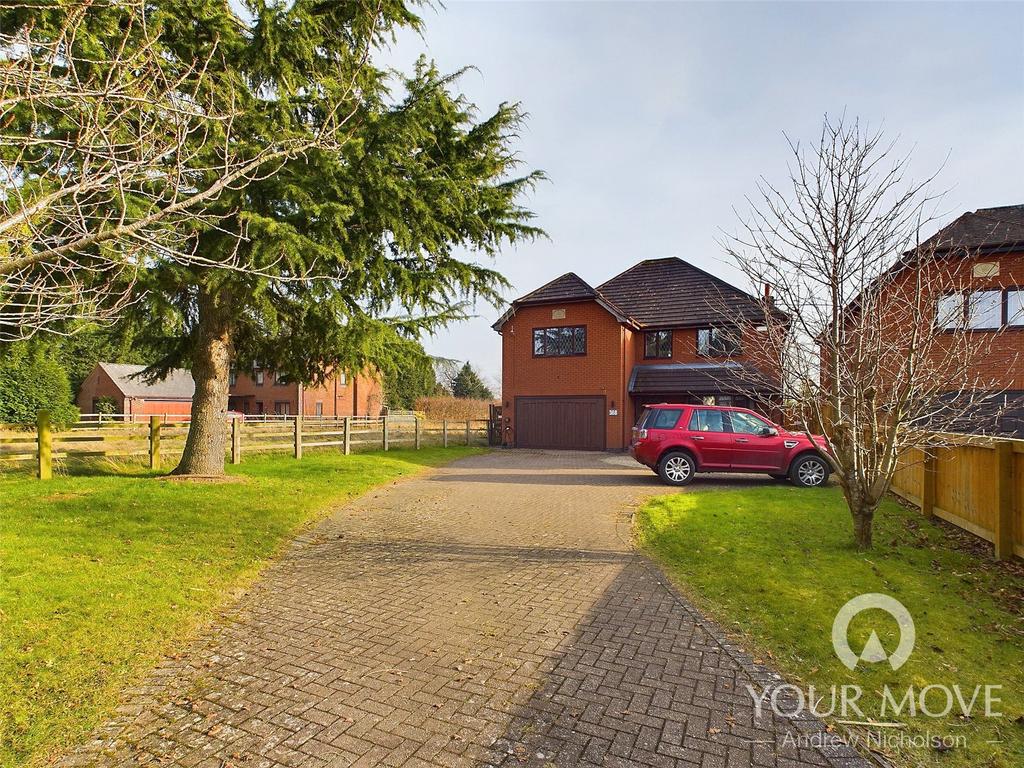 Crewe Road, Crewe CW2 5 bed detached house for sale - £575,000