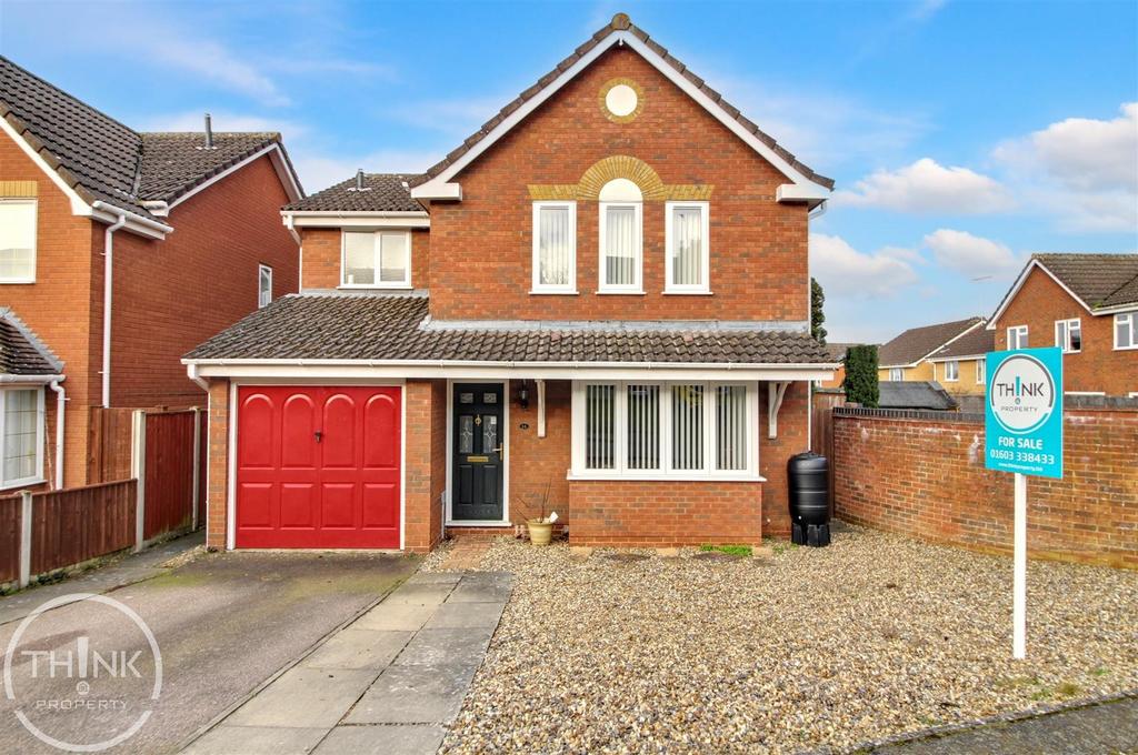 Withy Way, Taverham NR8 4 bed detached house for sale - £375,000