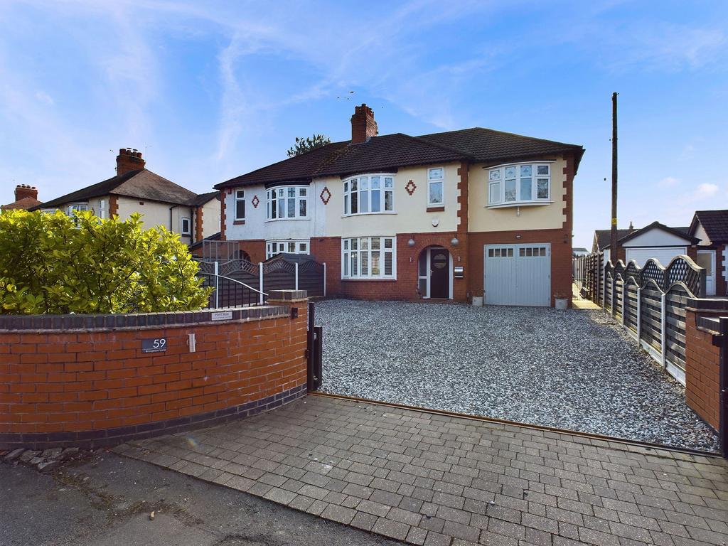 Broughton Lane, Crewe CW2 4 bed semi-detached house for sale - £400,000