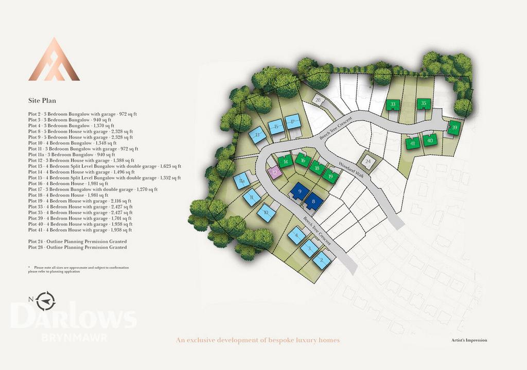 Beech Tree Crescent, Blaina Land - £80,000