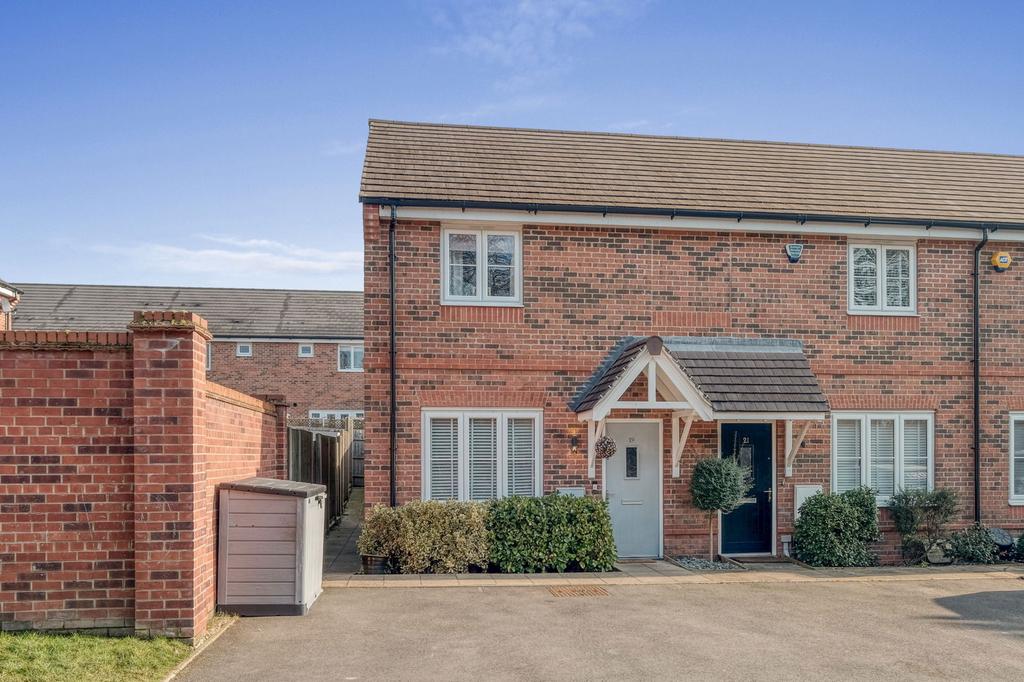 Memorial Close, Cheswick Green... 2 bed end of terrace house - £300,000