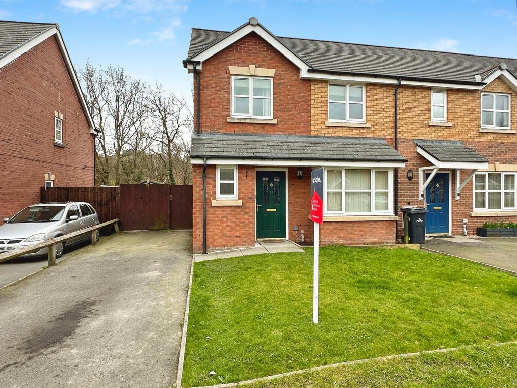 Long Meadow, Abermule, Montgomery... 3 bed end of terrace house - £222,500