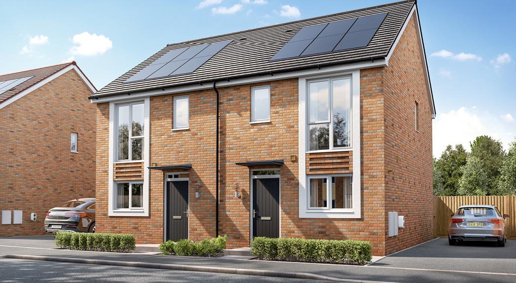 The Nina - Plot 199 at Orchard Mill... 2 bed terraced house - £350,000