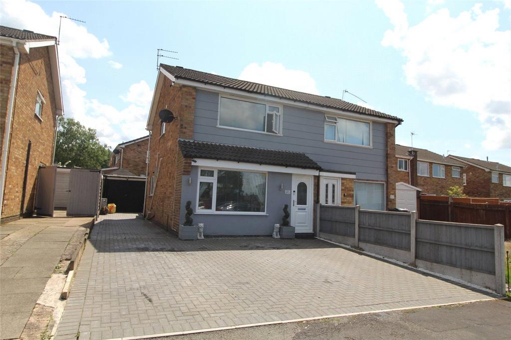 Stonehaven Close, Leicestershire LE67 3 bed semi-detached house - £ ...