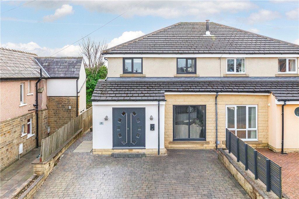 Springfield Road, Baildon, West... 3 bed semi-detached house - £375,000