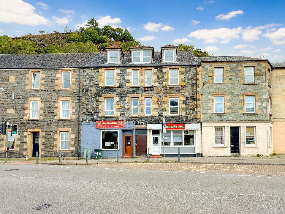 Flat 3, 43 Combie Street, Oban... 3 bed flat for sale - £135,000