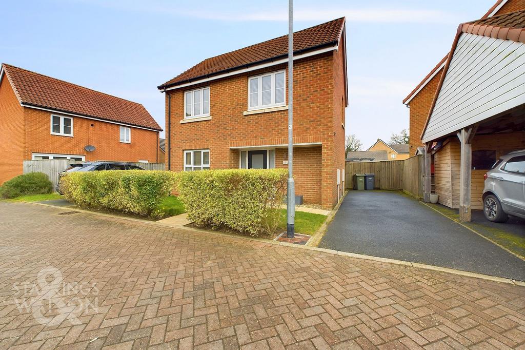 Noctule Grove, Hethersett, Norwich 2 bed detached house for sale - £270,000