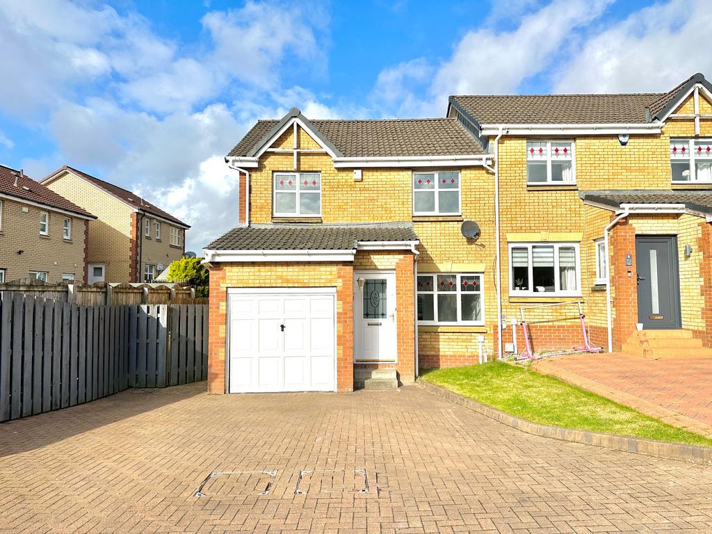 Chatton Walk, Carnbroe, Coatbridge 3 bed semi-detached house - £179,995