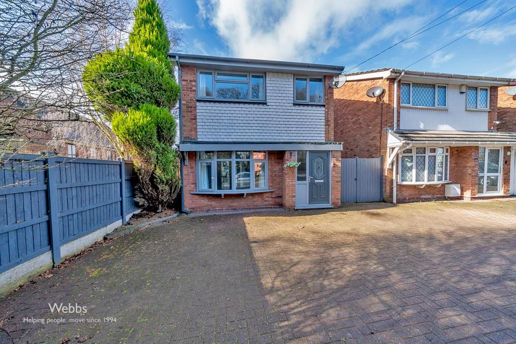 Cannock Road, Wolverhampton WV10 3 bed detached house for sale - £280,000