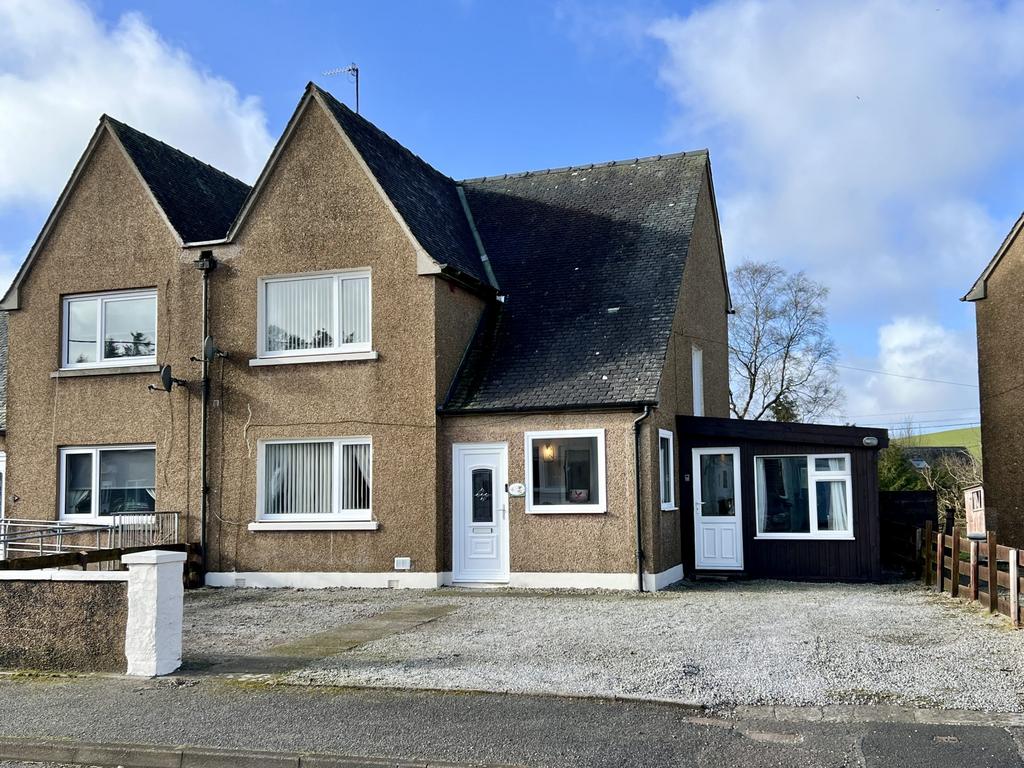 6 Reoch Park, Springholm, Castle Douglas 3 bed semi-detached house for ...