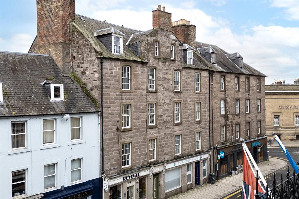Flat 8, 56 George Street, Perth, PH1 1 bed flat - £62,000