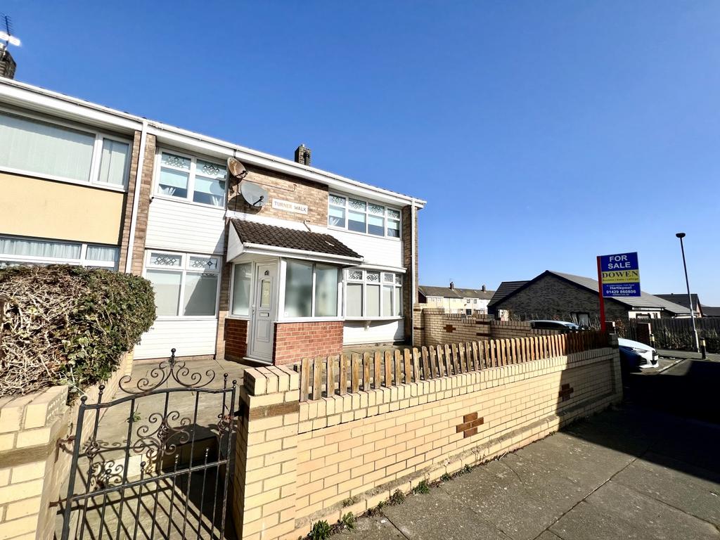 Turner Walk, Rift House 3 bed end of terrace house - £93,000