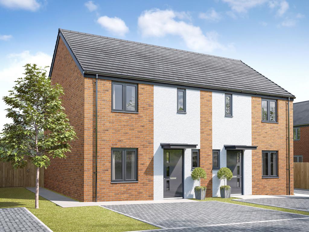 Plot 390, The Danbury at The Parish @... 3 bed semi-detached house - £299,995