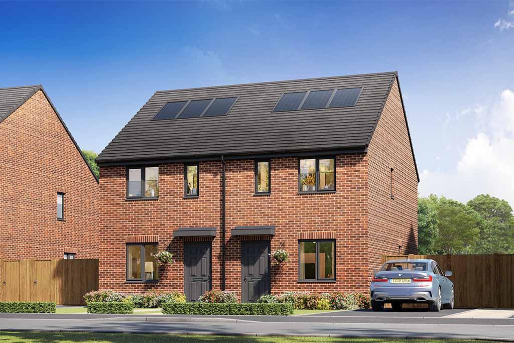 Plot 729, The Ashburn at Timeless... 2 bed semi-detached house - £246,995