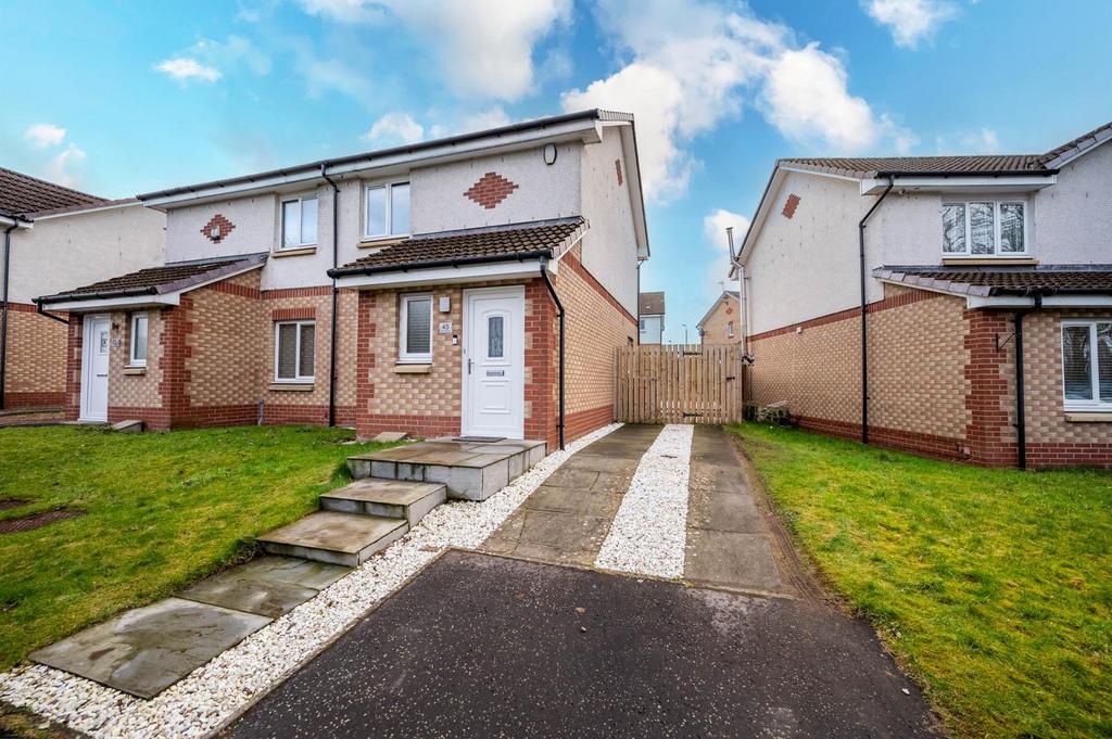 Birch Drive, Cambuslang, Glasgow 2 bed semi-detached house - £175,000