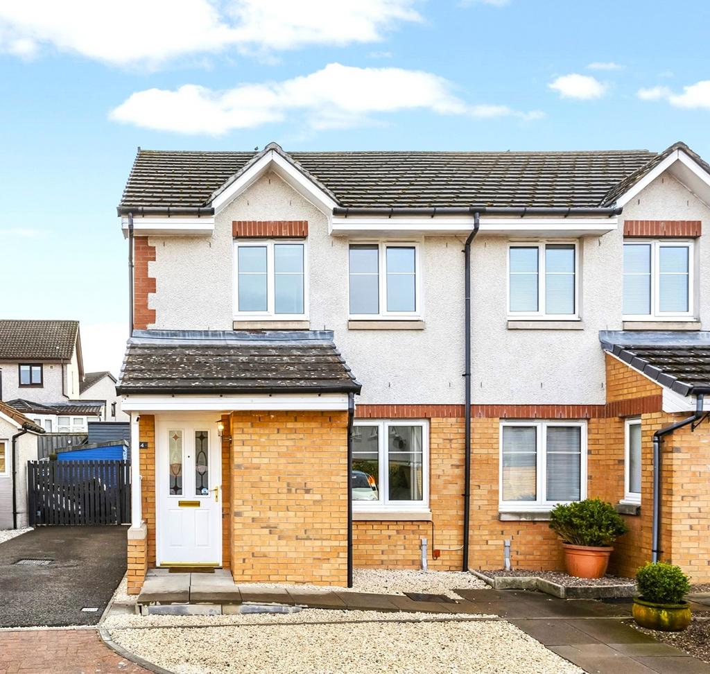 Dr Porter Gardens, Fallin, FK7 3 bed semi-detached house - £179,000
